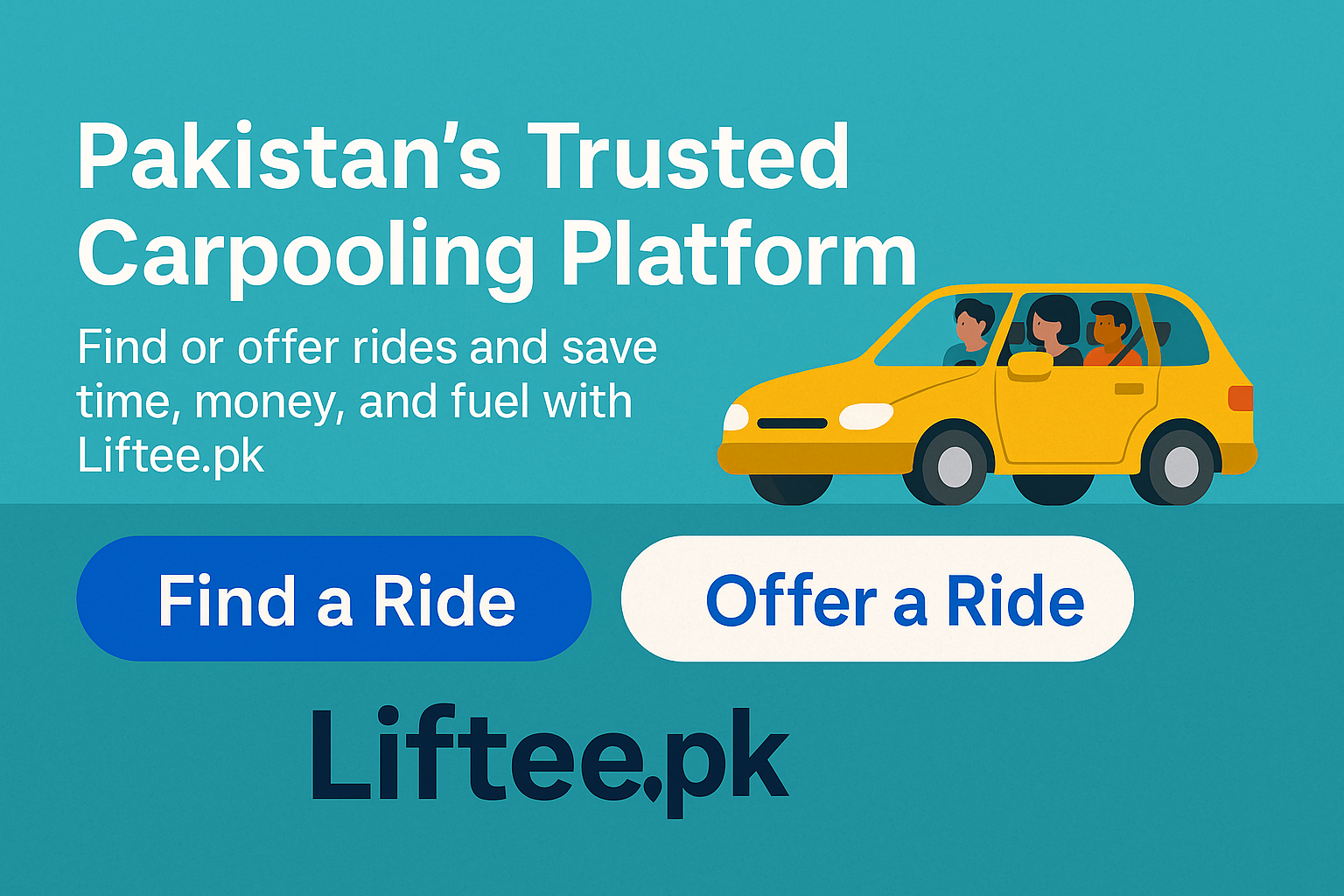 Liftee | Affordable Carpooling & Ride Sharing in Pakistan